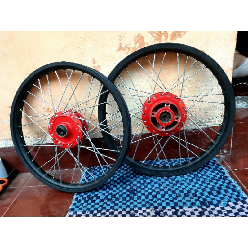 Honda Supra X 125 Double disk Spoke Rims | Shopee Malaysia