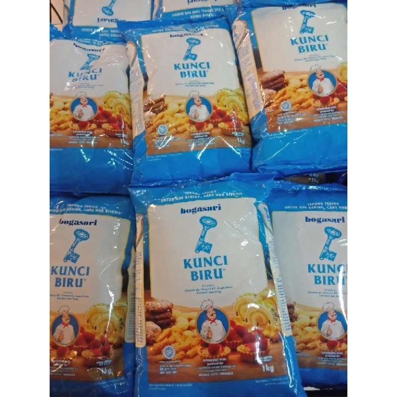 Blue Key Wheat Flour 1KG | Shopee Malaysia