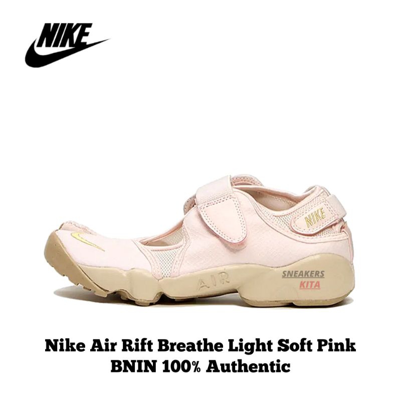 Nike Air Rift Breathe Light Soft Pink Women's Sandal Shoes DN1338-600 ...