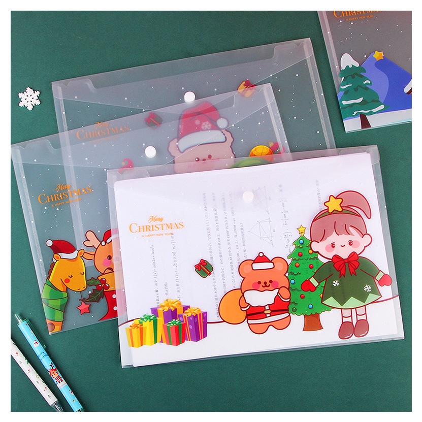 Atm. Medan Map File A4 Motif Christmas Edition 2024 | Shopee Malaysia