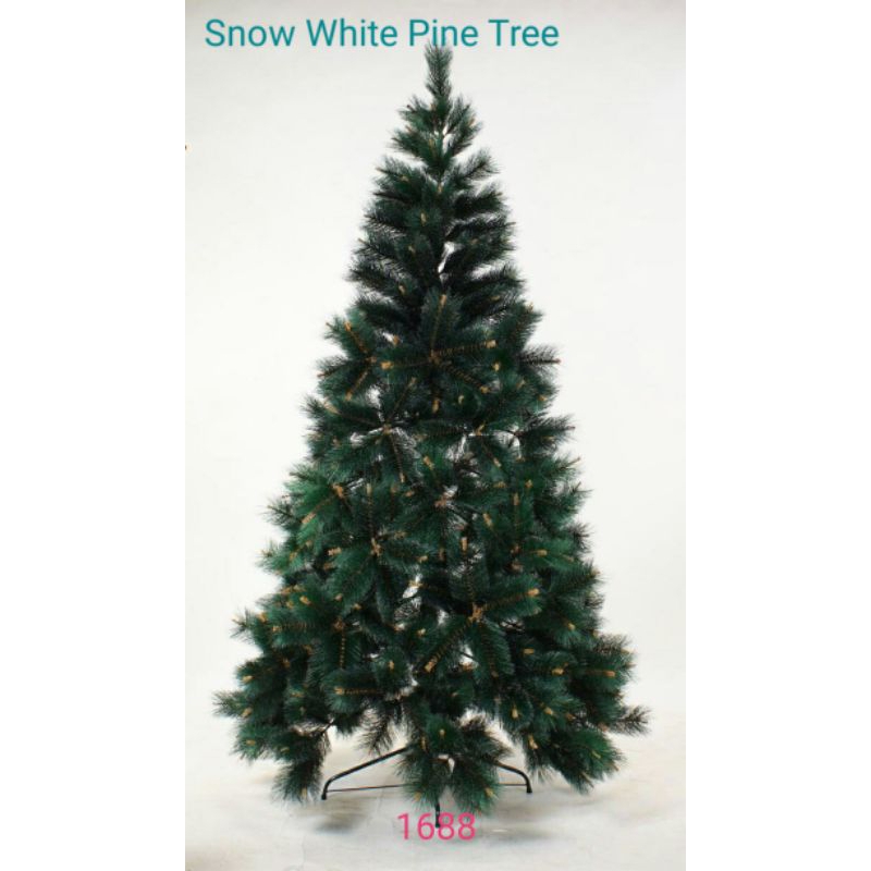 1688 Snow White Pine Tree 3ft Christmas Tree 90cm high | Shopee Malaysia