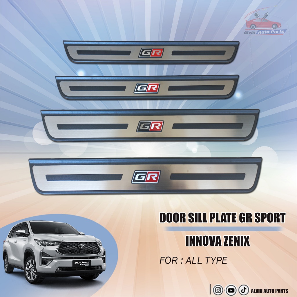 Door SILL PLATE INNOVA ZENIX GR SPORT / INNOVA ZENIX SIDE SILL PLATE ...