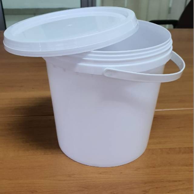 (New) 1 Liter Plastic Bucket pail (850g)/food Container/Packaging/Date ...