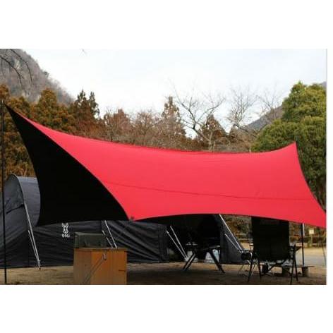 TENDA Flysheet Hexagonal 3x4 meter fly sheet camping tent 4x3 m Hexagon ...