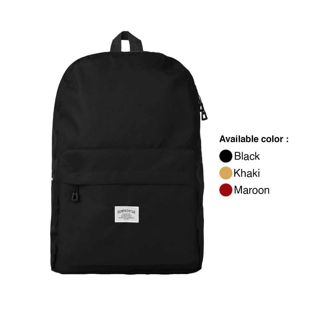 Rown Division Official Bagpack - Rowndvsn Aristo Black Backpack ...