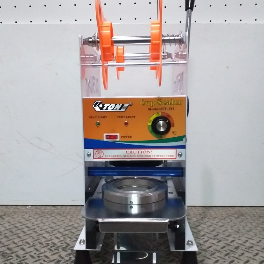 MESIN Eton ET D1 Cup Sealer Machine 22oz | Original Jumbo Ice Tea Model ...