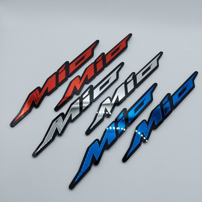 Yamaha MIo acrylic Emblem Taper acrylic MIo J sporty soul Taper ...