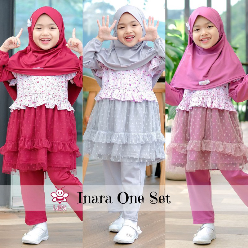 Inara One Set (original lilbi) | Shopee Malaysia