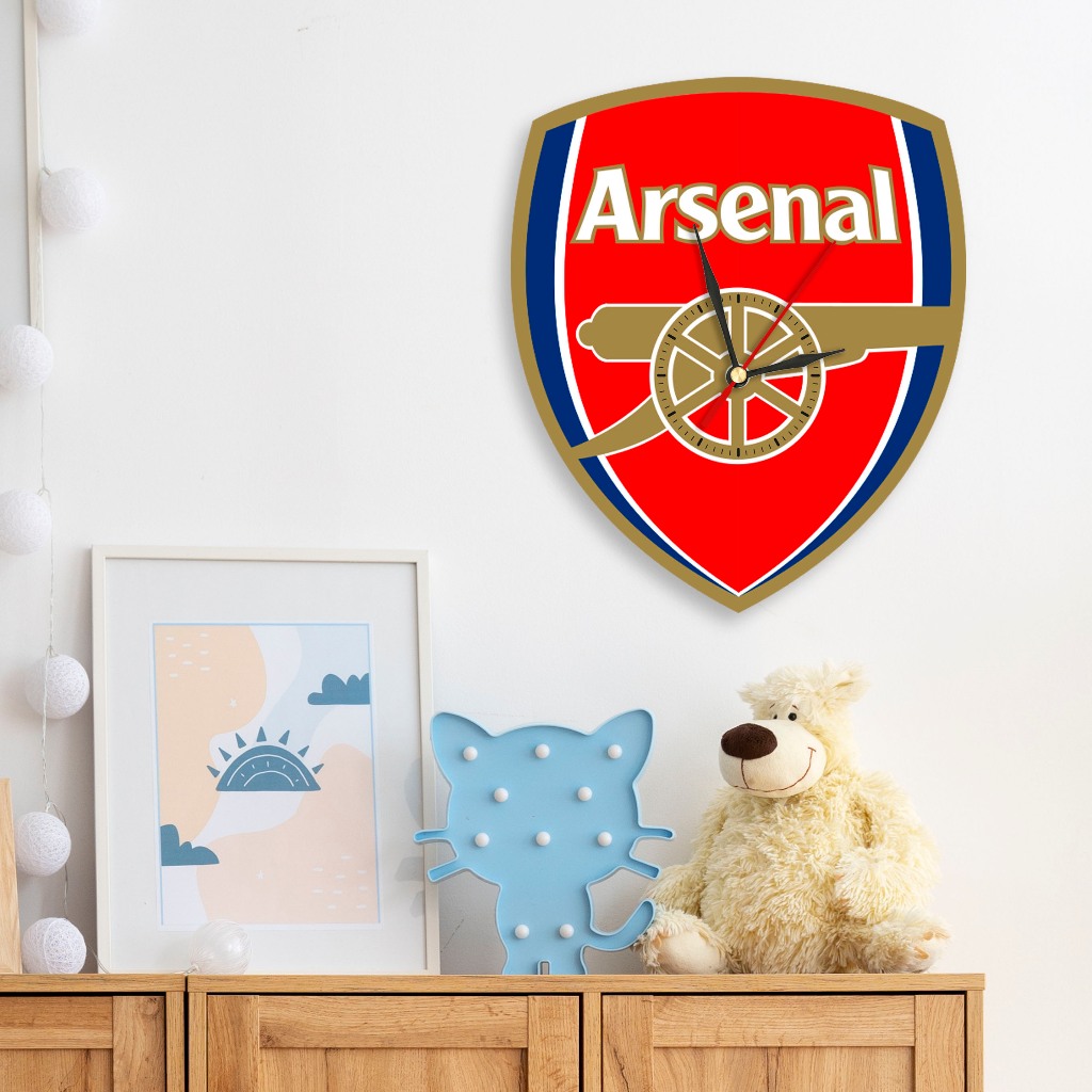 Arsenal Wall Clock Football Club Wall Decoration | Shopee Malaysia