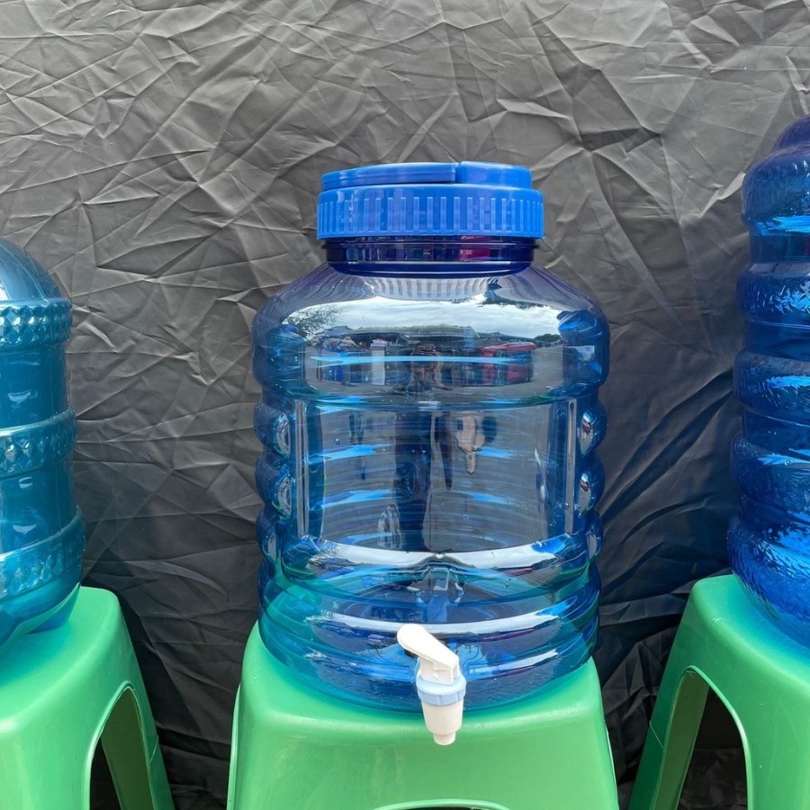 Gallon Water Faucet Hand Washing Dispenser Gallon Plastic Drinking 8L ...