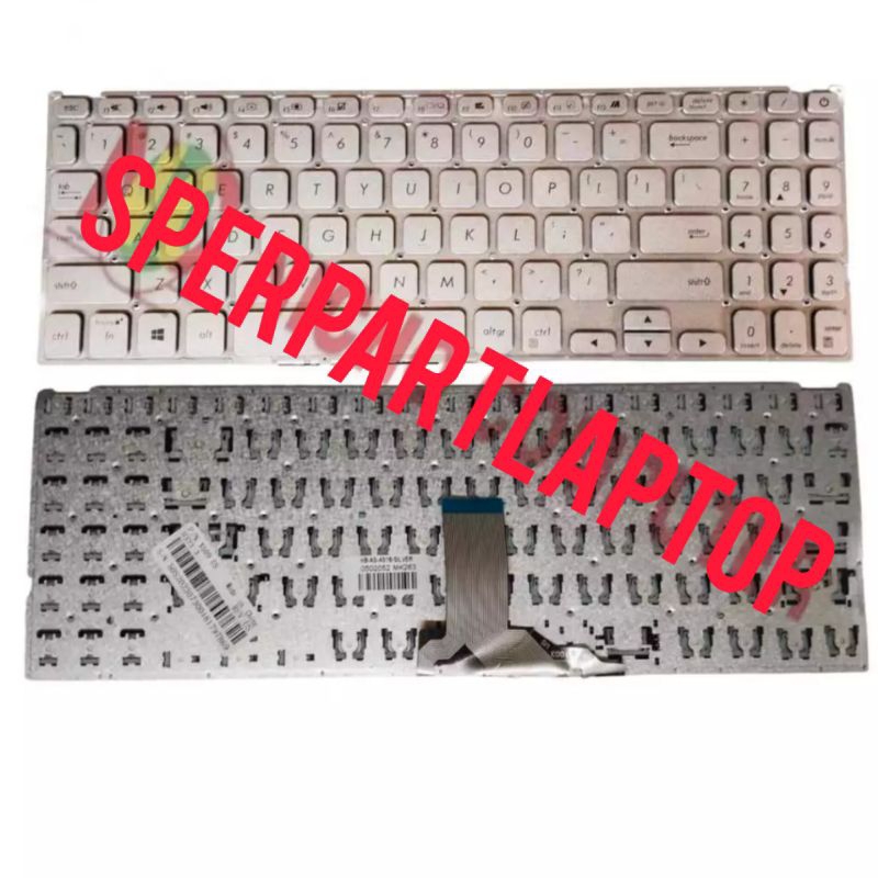Asus Vivobook 15 A509 A509f A509fa A509fj A509ma Keyboard - Silver ...