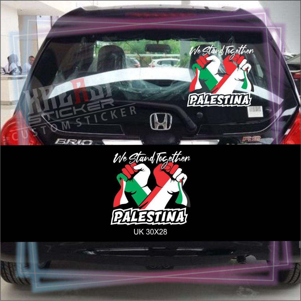 Free PALESTINE STICKER CAR GLASS PALESTINE FLAG STICKER FREE PALESTINE ...