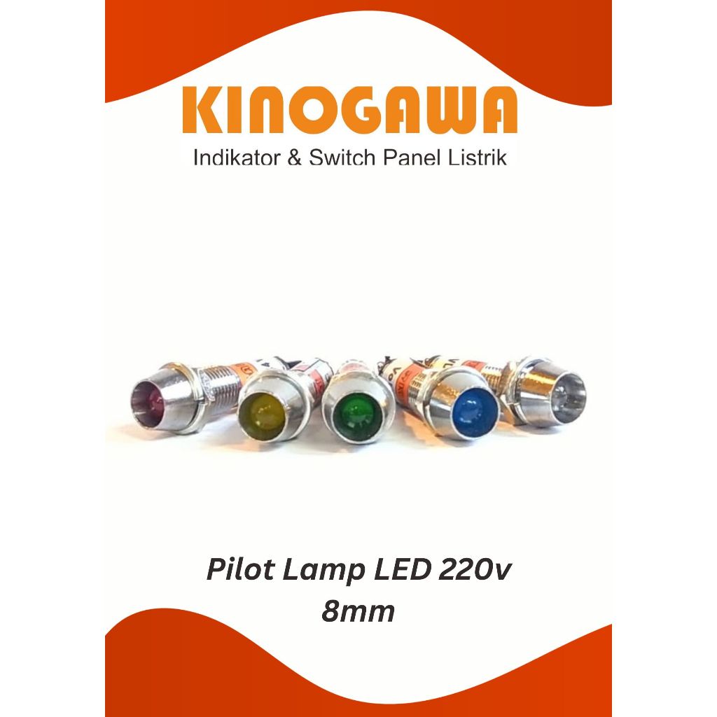 Pilot Lamp mini 8mm Diode 220 VAC | Shopee Malaysia