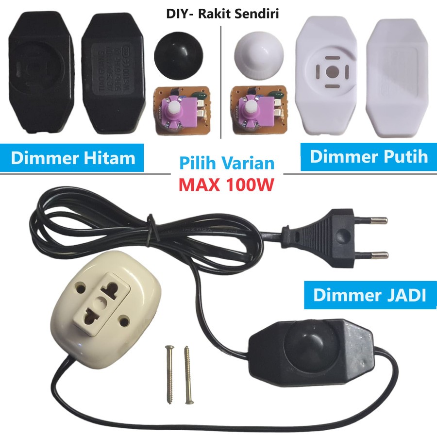 Ac Dimmer+Power ON OFF Switch dimer Fan motor heater Light Control ...