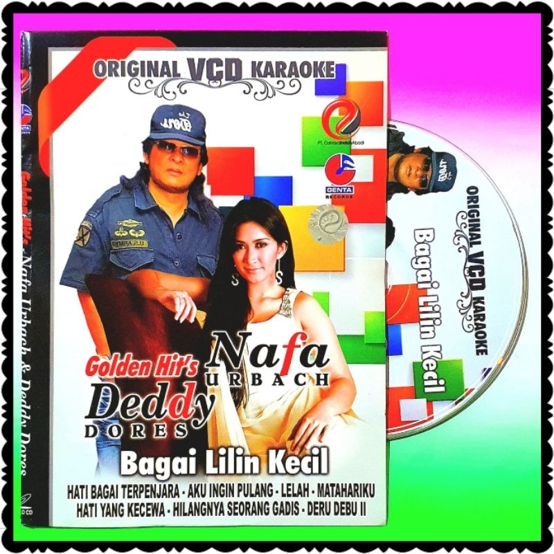 Cassette ORIGINAL VCD KARAOKE Song DEDDY DORESS KARAOKE And Song NAFA URBACH-KASET VCD KARAOKE ...