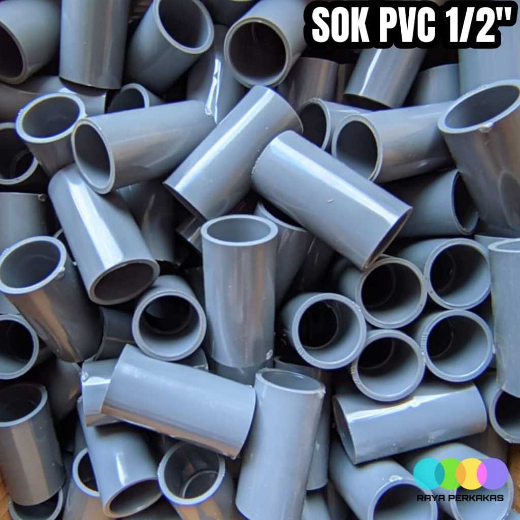 Sok Sock 1/2" PVC Pipe Connection 1/2 Inch | Shopee Malaysia