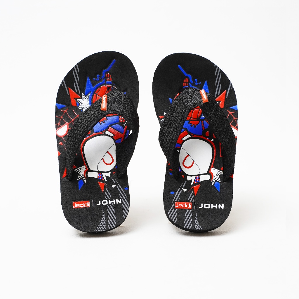 Jeddi [SPC SPIDERMAN] Superhero Sandals/ Cartoon Boys Flip Flops/ Boys ...
