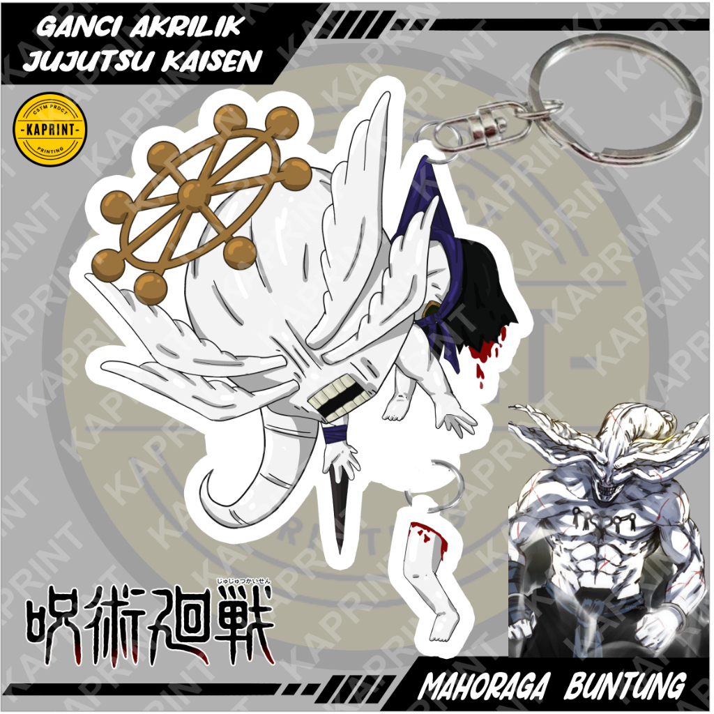 GANTUNGAN Mahoraga BUNTUNG MEGUMI FUSHIGURO ANIME JUJUTSU KAISEN ...