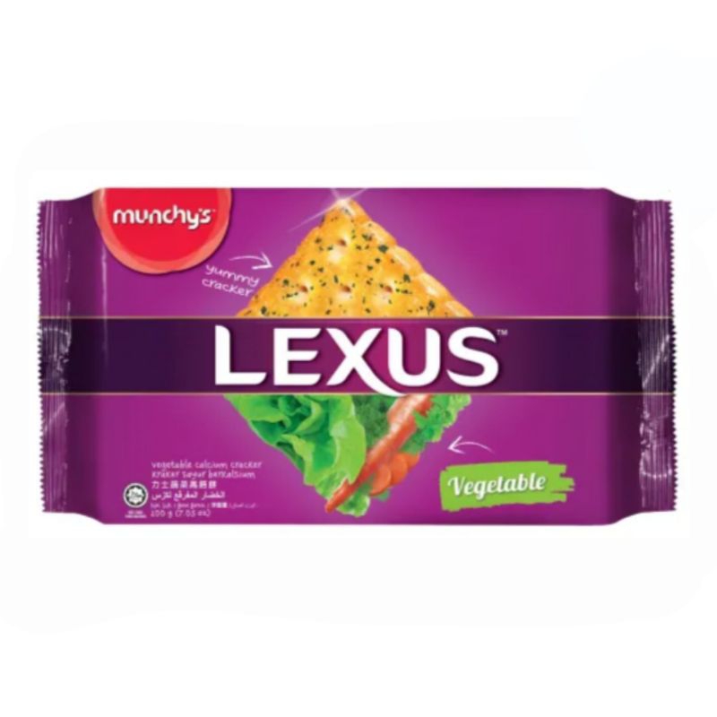 Munchy's LEXUS Vege Calcium Crackers Malaysia (200g) | Shopee Malaysia