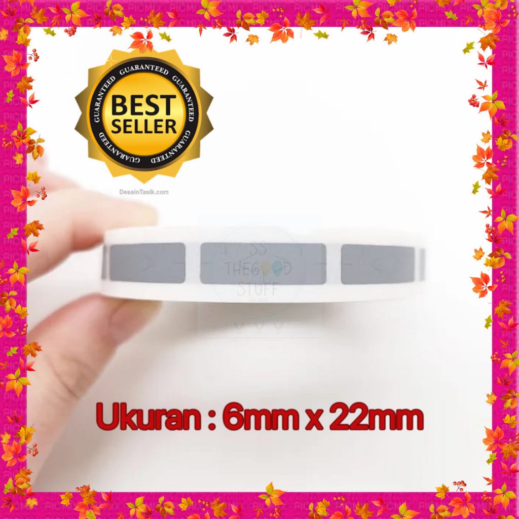 1000 Pcs Rub Labels / Scratch Labels / PLAIN 6*22 mm Vocher PIN Covers ...