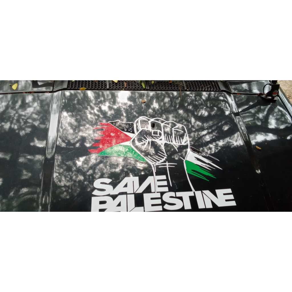 Sticker SAVE PALESTINE sticker cutting Car sticker | Shopee Malaysia