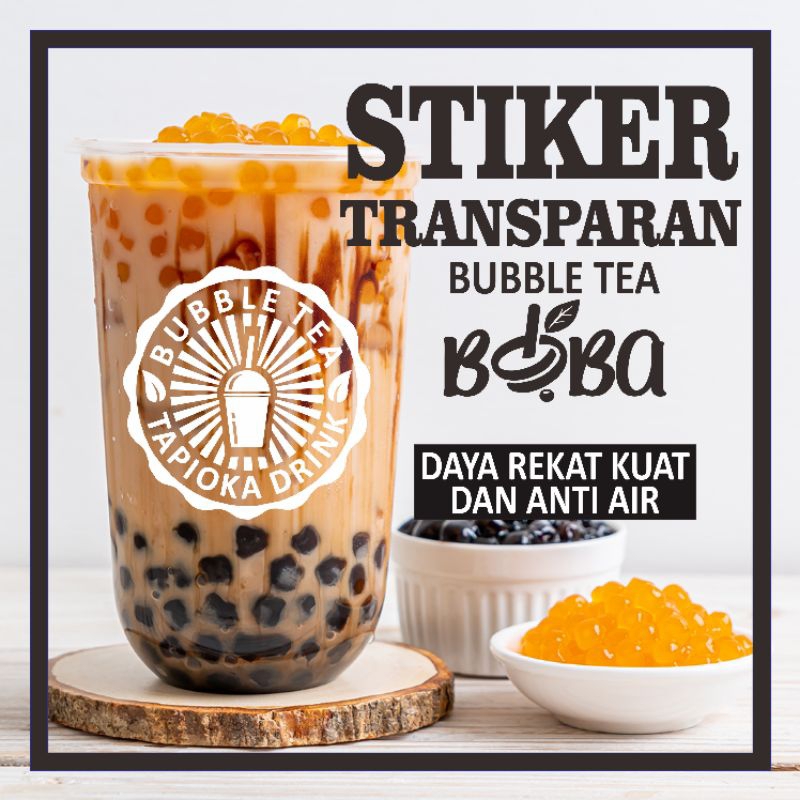 Boba CUP Packaging Drink Sticker (vol 2) | Shopee Malaysia