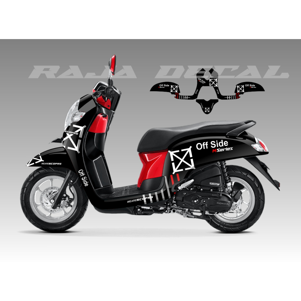Decal Sticker Sticker Fi Racing FULL BODY Sticker Fi Design Off Side ...