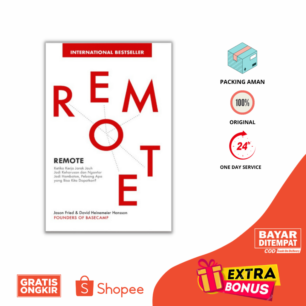 Remote BOOK - JASON FIRED AND DAVID HEINEMEIER HANSSON - RENEBOOK ...