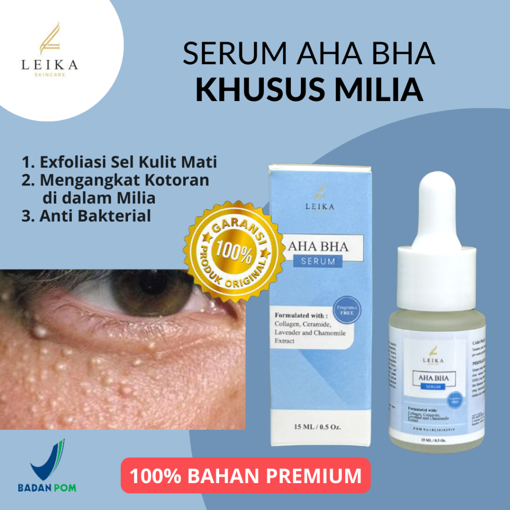 MATA Milia Acne Remover BPOM Serum Milia Under The Eyes Serum Milia ...