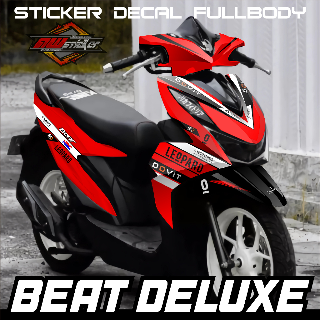 Sticker Decal Beat Deluxe Beat Street Full body 2020 2021 2022 2023 ...