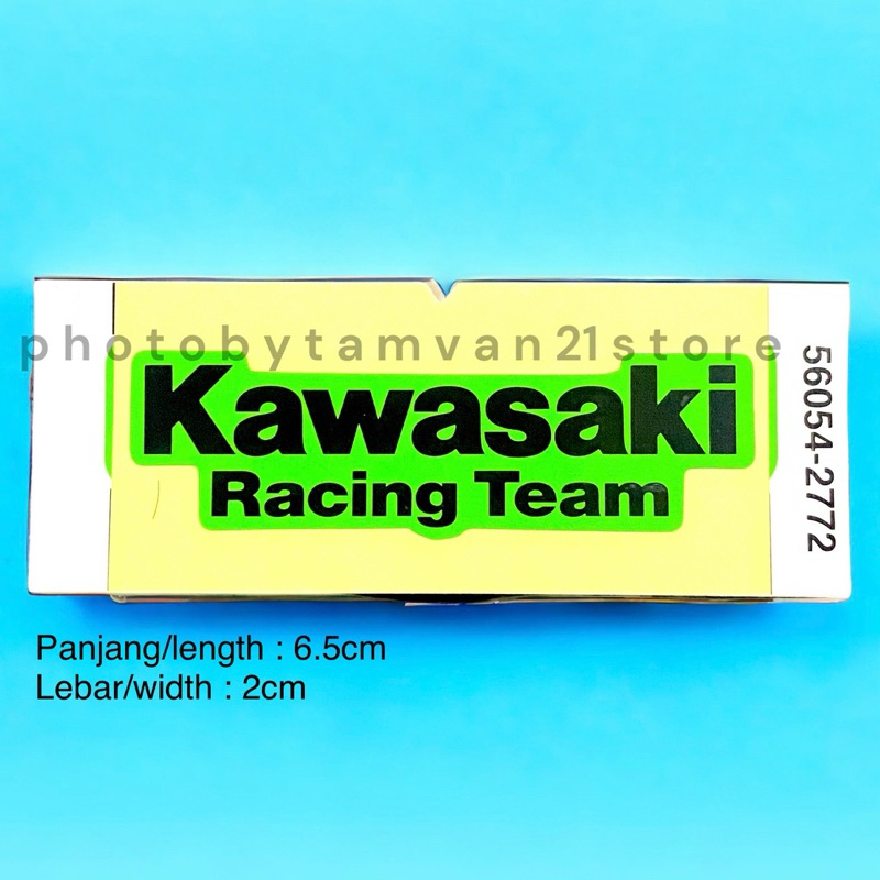 Sticker TAGKI KAWASAKI RACING TEAM KRT ZX 25R ZX25R ZX-25R ORIGINAL ...