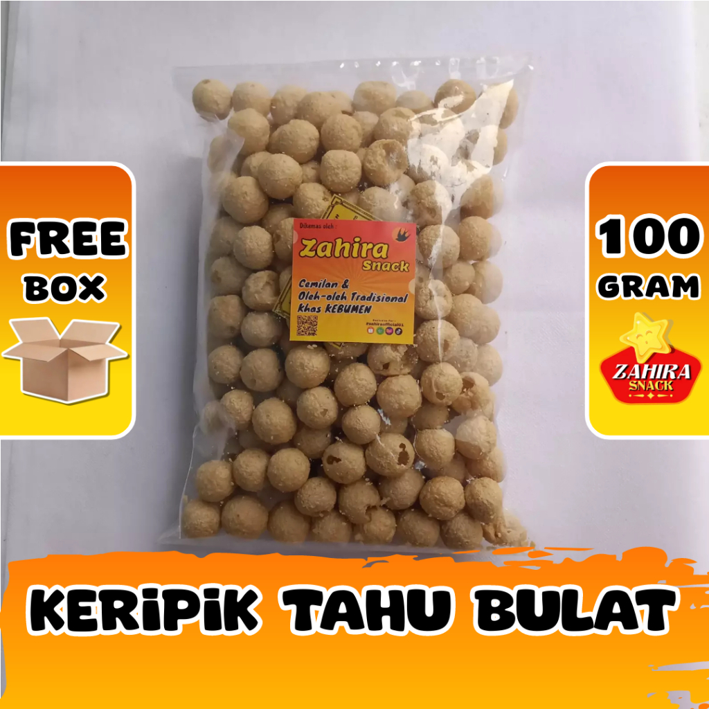 Round Tofu Chips Snack Crispy Savoury Tofu Chips 100 Grams | Shopee ...