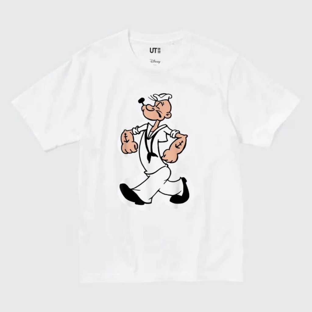 Uniqlo X Popeye Distro T-shirt | Ut Disney 2023 Code P01 Unisex ...