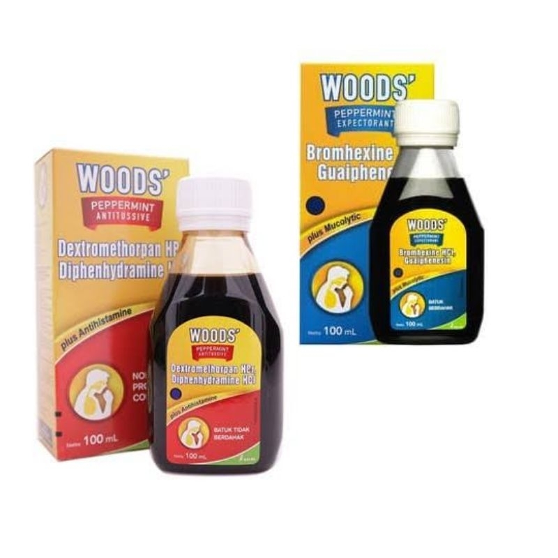 MERAH Woods Cough Syrup 60 Ml (Red/Blue) | Shopee Malaysia