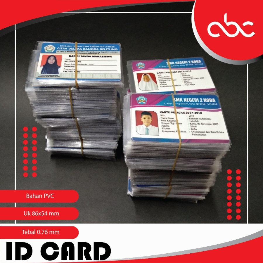 Print Custom PVC ID Cards Member Cards | Shopee Malaysia