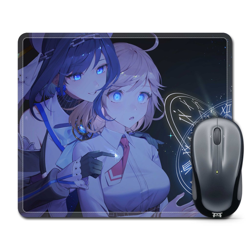Vtuber OURO KRONII X AMELIA WATSON anime gaming Mouse pad - HOLO EN ...