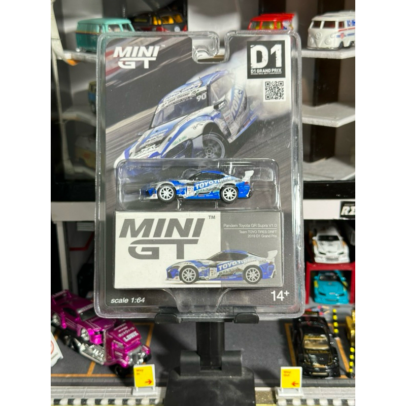 Mini GT D1 Pandem Toyota GR Supra V1.0 Toyo Tires Drift | Shopee Malaysia