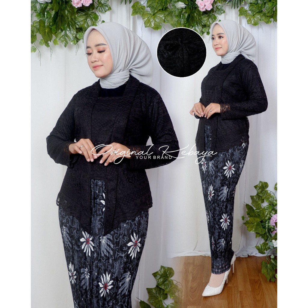 Kutu Baru Kebaya / Tunic Kebaya / Brocade Tunic / Modern Kebaya / tile ...