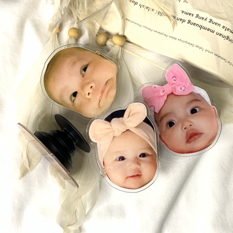 Gemoy CUTE ACRYLIC MATERIAL CHARACTER POPSOCKET | Shopee Malaysia