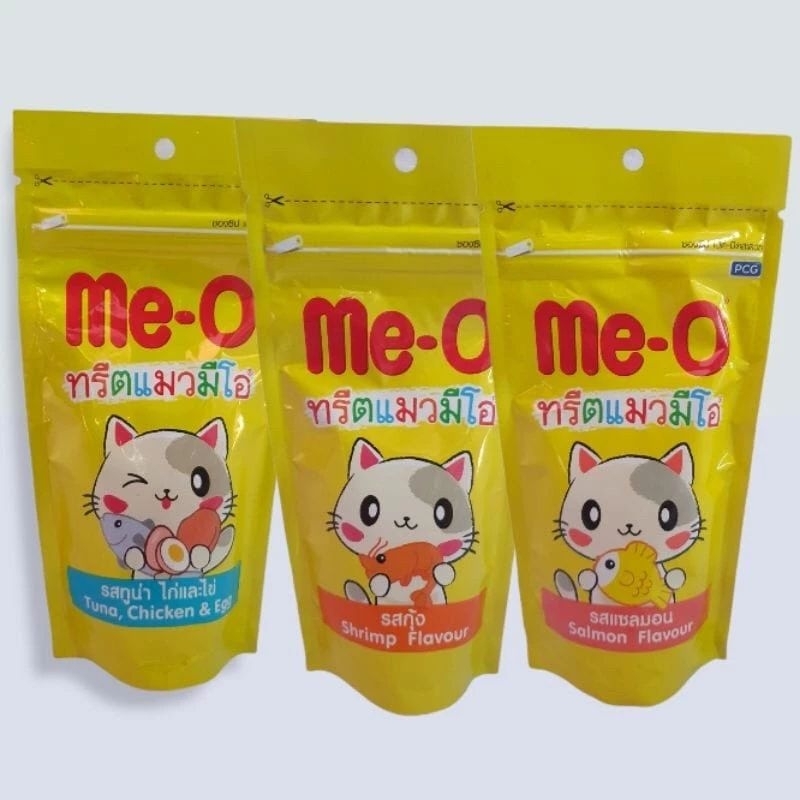 Meo Dry Cat Snack Tuna Chicken&Egg | Shopee Malaysia