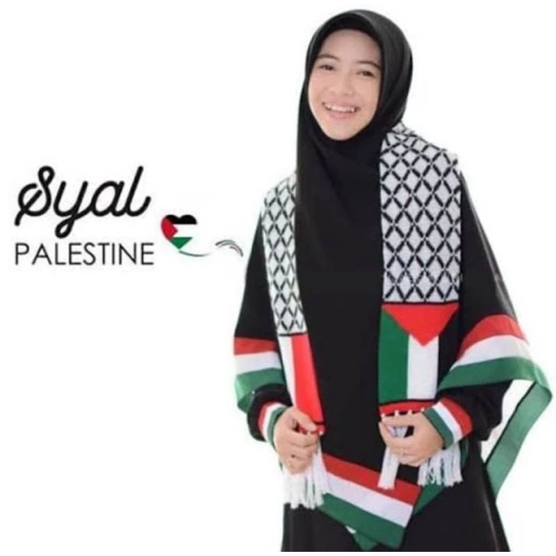 PALESTINE PALESTINE SCARF PREMIUM KNITTED SCARF FINE COMPUTER KNIT ...