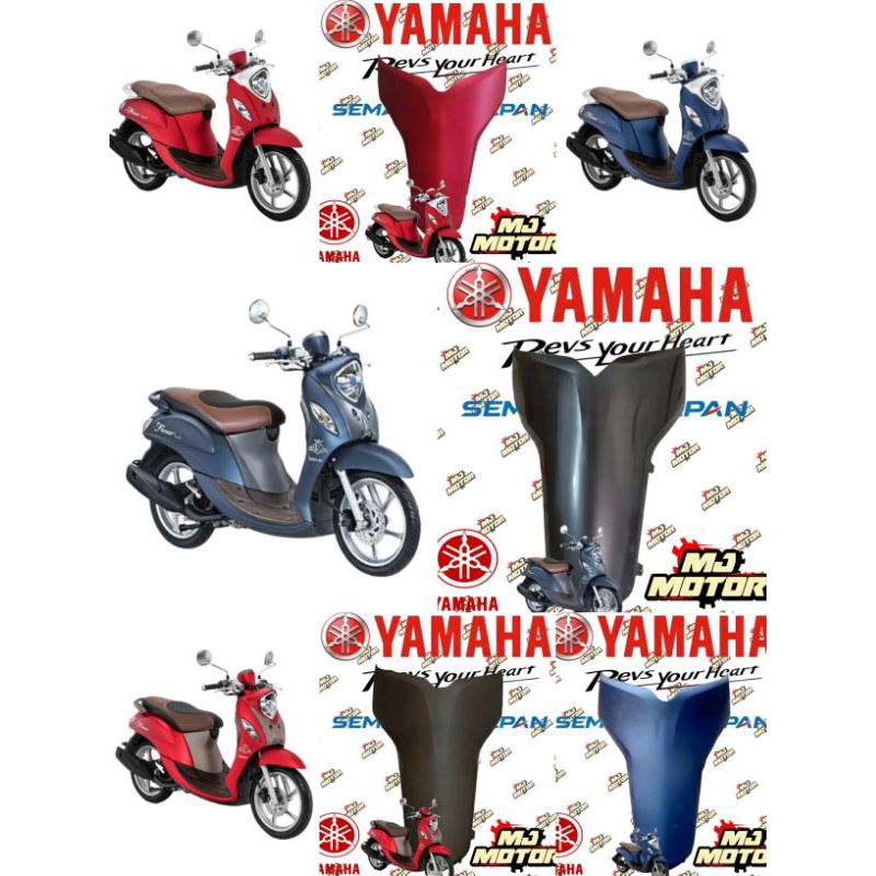 Lower CONTACT COVER INNER PANEL 2 DASBOR FINO GRANDE 125 ORIGINAL ...