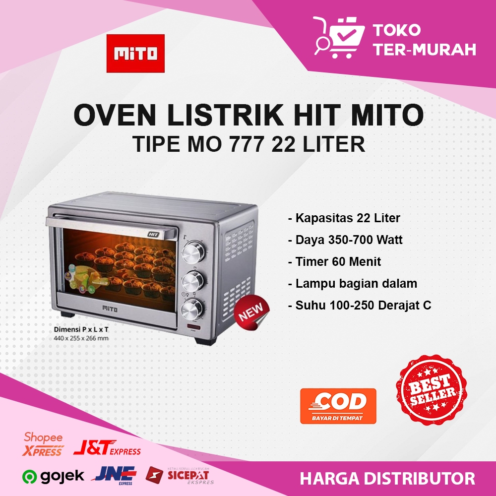 Mito MO 777 ELECTRIC OVEN 22 LITER MITO ELECTRIC OVEN 22 LITER ELECTRIC ...