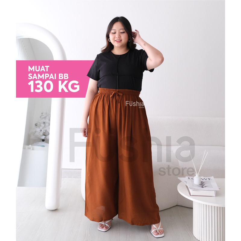 Culottes Trousers (BB 70-130kg) Women Mega Super Jumbo (L.Waist 160 ...