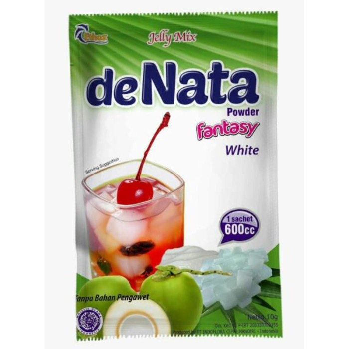 Retail] Jelly Denata White 10gr Sachet/Jelly Powder/Jelly Denata Sachet ...