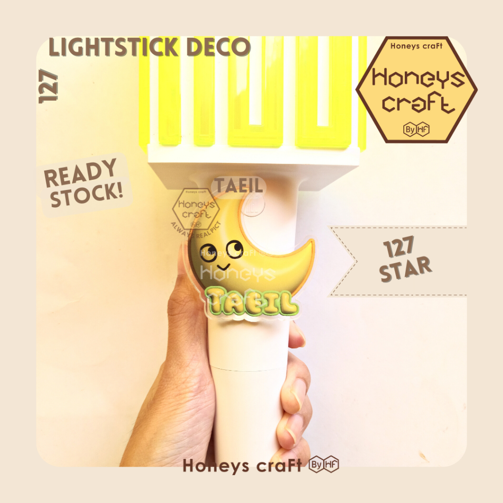 Honeys Craft - NCT 127 Star Lightstick Accessories - Decorative Acrylic ...