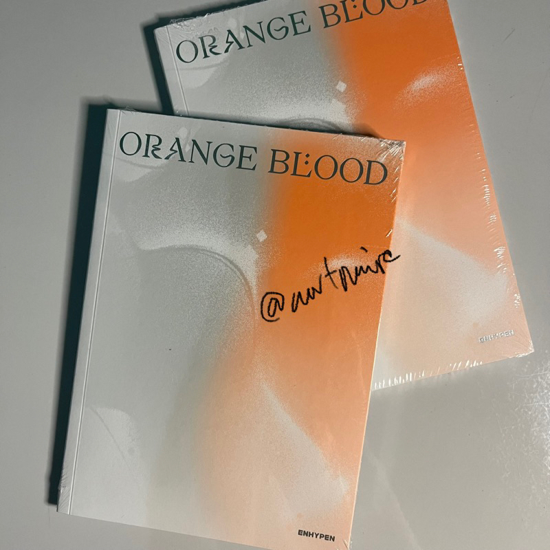 Enhypen orange blood engene album ver. | Shopee Malaysia