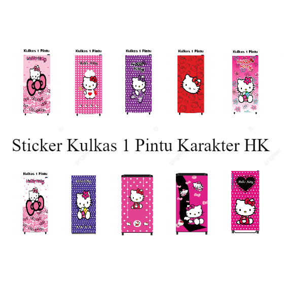Cool Sticker for 1 Door Refrigerator with HK Characters | Shopee Malaysia