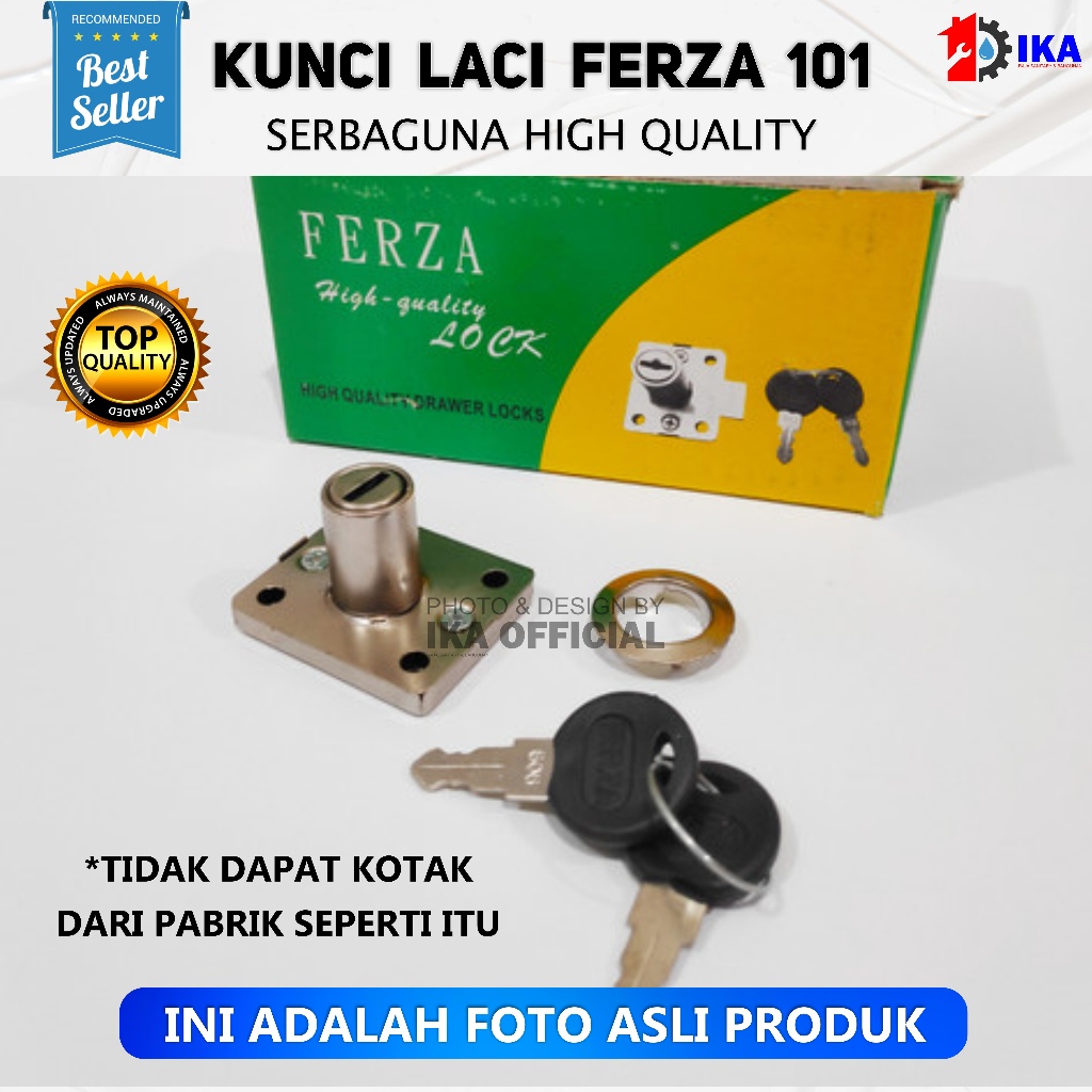 KAYU Ferza 101 Small Drawer lock / cupboard lock / screw screws ...