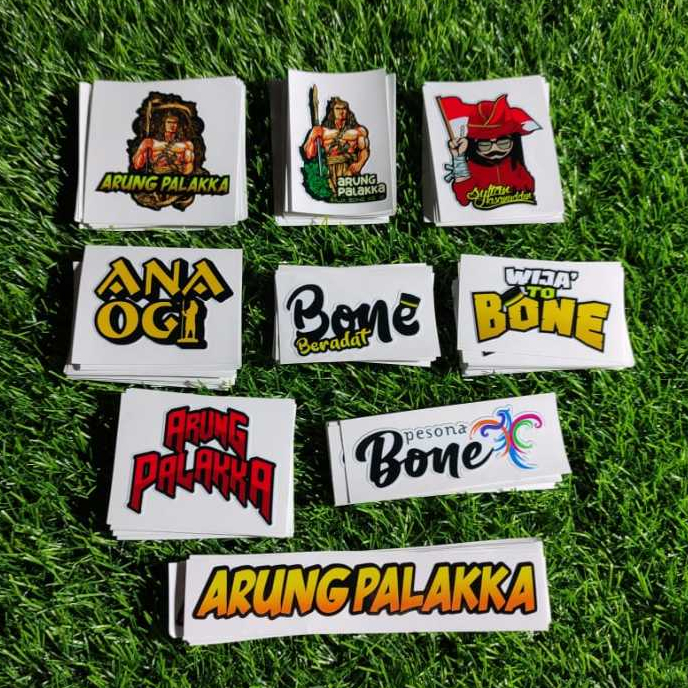 Palakka Bugis Rafting Print Sticker - Unique Model With High Quality ...